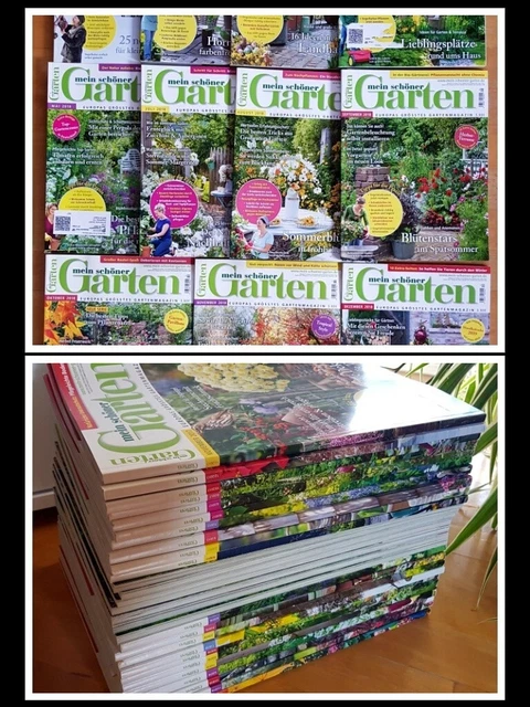 28X MEIN SCHÖNER Garten 2010er Sammlung Zeitschrift Magazin Pflanzen ...