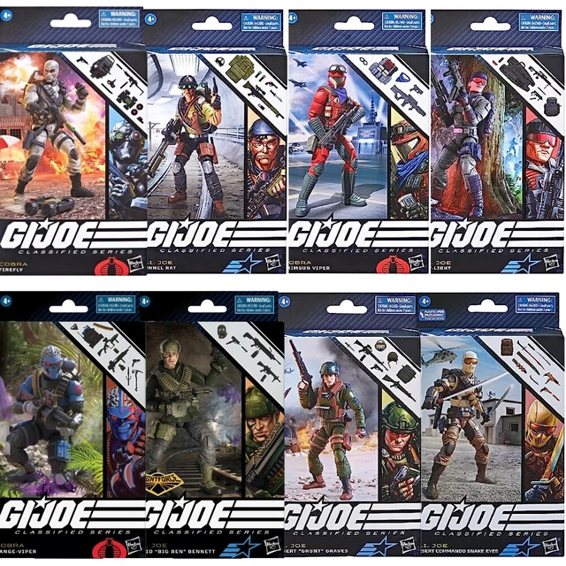 FIGURINES GI JOE Classified Series jouets soldats militaires Collection ...