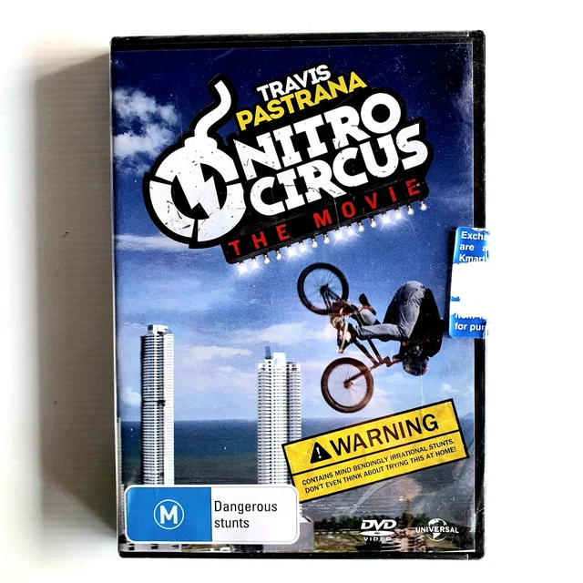 TRAVIS PASTRANA | Nitro Circus The Movie DVD 2012 Stunt Action, Region ...