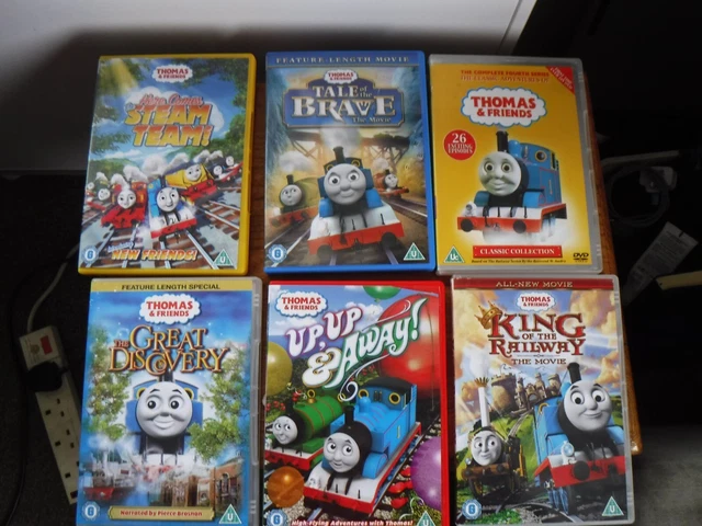 THOMAS THE TANK Engine Dvds £2.99 - PicClick UK