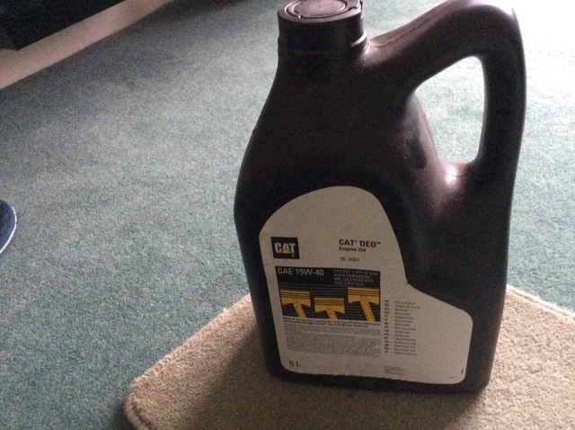 1X 5L CAT engine oil p/no 3E9901 £12.00 - PicClick UK