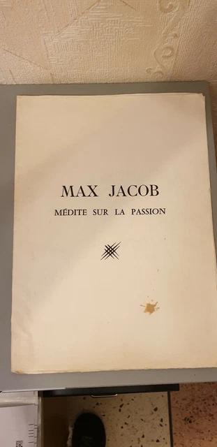 MAX JACOB MEDITE Sur La Passion Du Christ,fac-similé Ancien Signé EUR ...