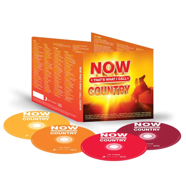 NOW THAT'S WHAT I Call Country - Various Artists (NOW) 4CD Box Set £10.99 - PicClick UK