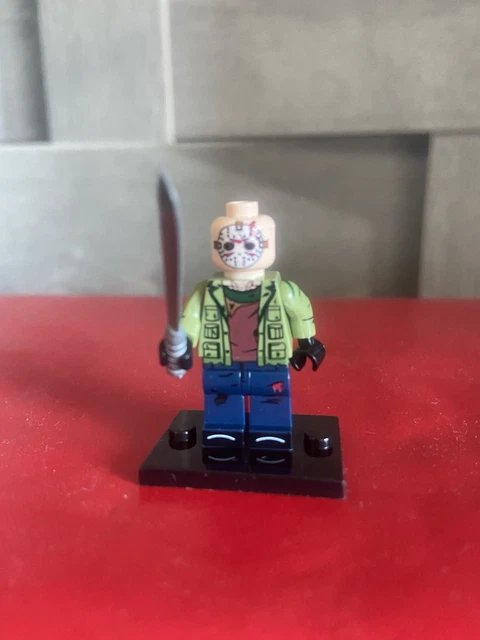 JASON VOORHEES/FRIDAY 13TH Customised Lego Horror with Accessories Mini ...