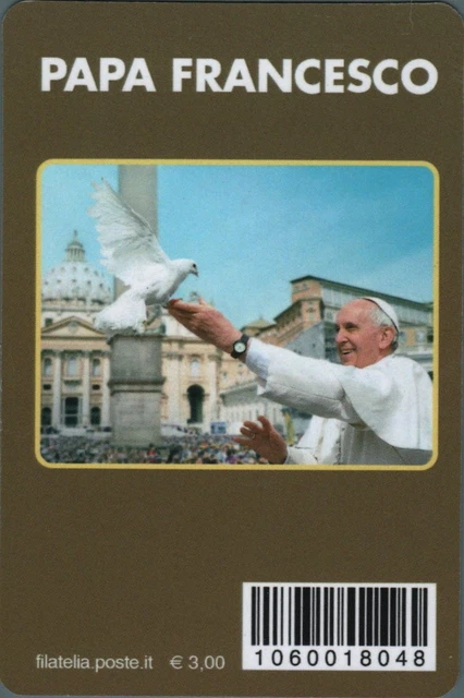 ITALIA 2026 TESSERA Filatelica "Papa Francesco" EUR 7,50 - PicClick IT