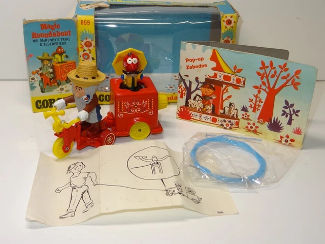 CORGI 859 MAGIC ROUNDABOUT MR McHENRY'S TRIKE & ZEBEDEE (398) £150.00 ...