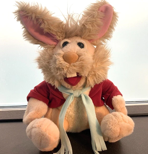 DISNEY PARKS MUPPETS 3D Vision Large Bean Bunny Soft Toy Plush £99.99 ...