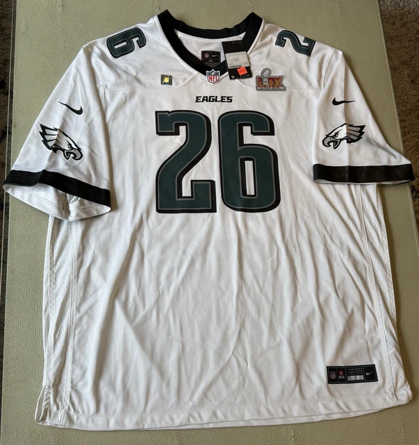 PHILADELPHIA EAGLES SAQUON Barkley Nike Super Bowl LIX 59 NFL Jersey ...