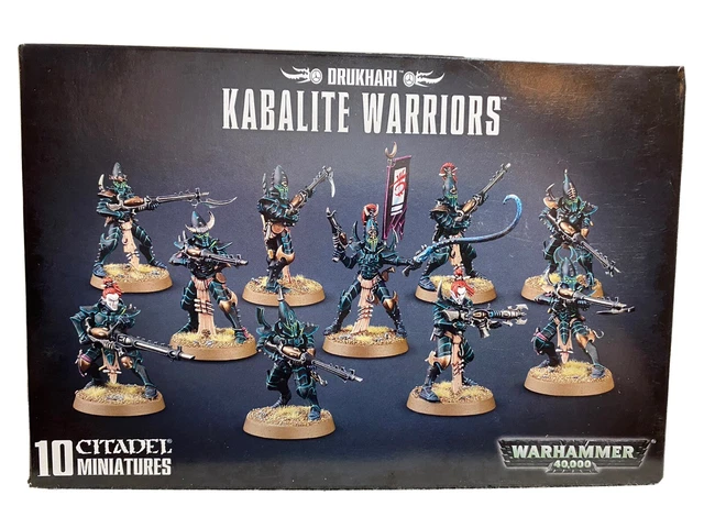 WARHAMMER 40K DRUKHARI kabalite warriors $13.50 - PicClick
