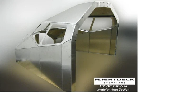 BOEING 737NG COCKPIT Shell/Modular Nose Section £1,995.00 - PicClick UK