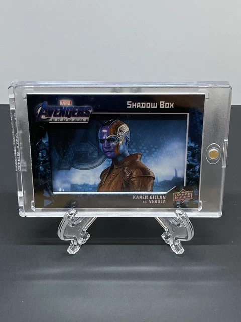 2020 MARVEL AVENGERS Endgame Shadow Box Karen Gillan comme carte ...