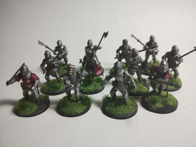 12 HYW 28MM Medieval Knights Painted Perry Miniatures £60.00 - PicClick UK