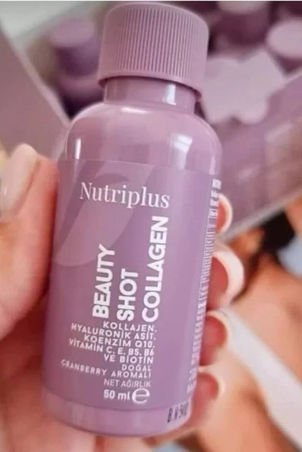 NUTRIPLUS BEAUTY SHOT Collagen Farmasi Liquid High Collagen 15 Shots🧡🧡🧡 ...