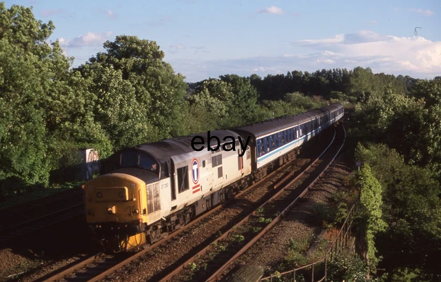 35MM RAILWAY SLIDE - Diesel Electric Loco Class 37. 37250 @ Chester Dee ...