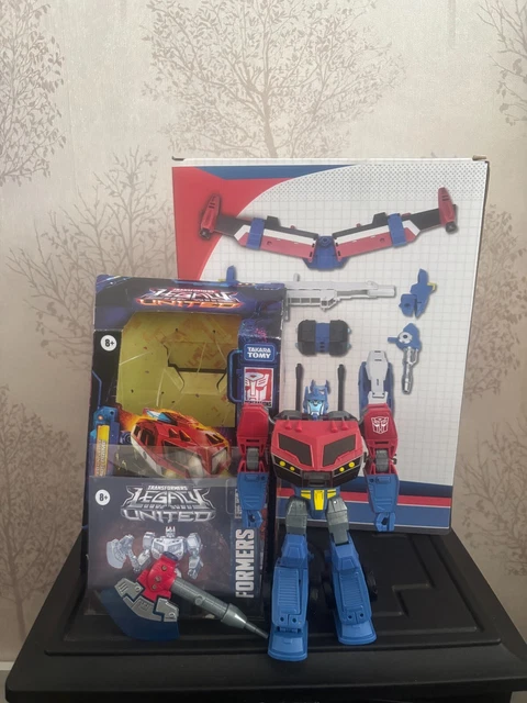 OPTIMUS PRIME TRANSFORMERS: Legacy United Animated with DK-54 Upgrade ...