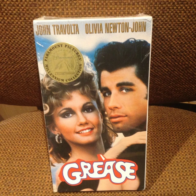 GREASE VHS 1978 Paramount Pics Millennium Collection SEALED 110 mins £3 ...