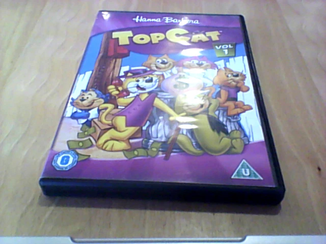 HANNA-BARBERA TOP CAT Vol 1 WARNER UK DVD 2007 Cult Kids Cartoon £7.99 ...