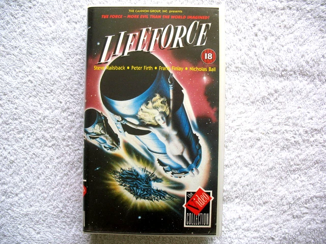 HORROR VHS VIDEO Lifeforce Sci-Fi Vampires FREE P&P £12.99 - PicClick UK