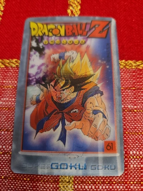 DRAGON BALL Z - Goku Super Sayan Nr. 61 - Giochi Preziosi Dolci - Carta ...