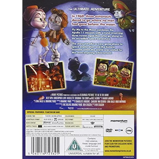 FLY ME TO the Moon [DVD] £2.99 - PicClick UK