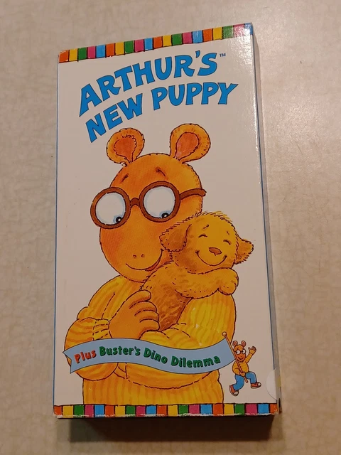 ARTHUR'S NEW PUPPY VHS Tape PBS Kids Marc Brown C EUR 23,06 - PicClick IT