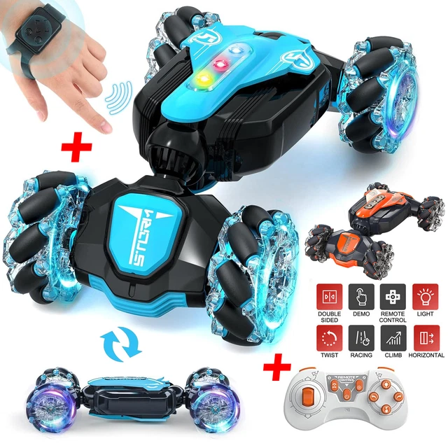 CAR RC STUNT 4WD Hand Gesture Sensing Gift Off Roader Remote Control ...
