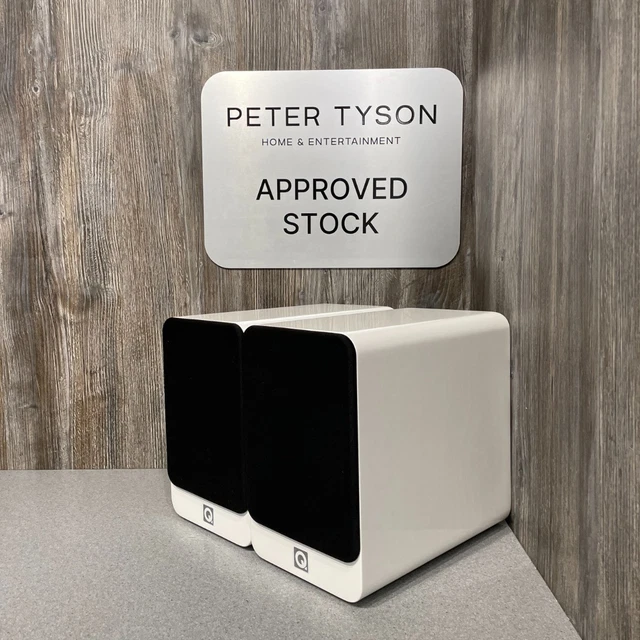 PRE-LOVED - Q Acoustics 2020i Speakers - Gloss White £95.00 - PicClick UK