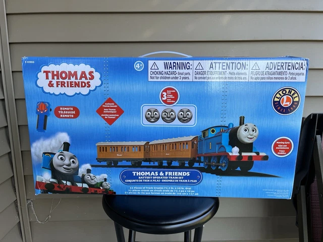 LIONEL BATTERY-OPERATED MATTEL Thomas & Friends Toy Train Set w ...