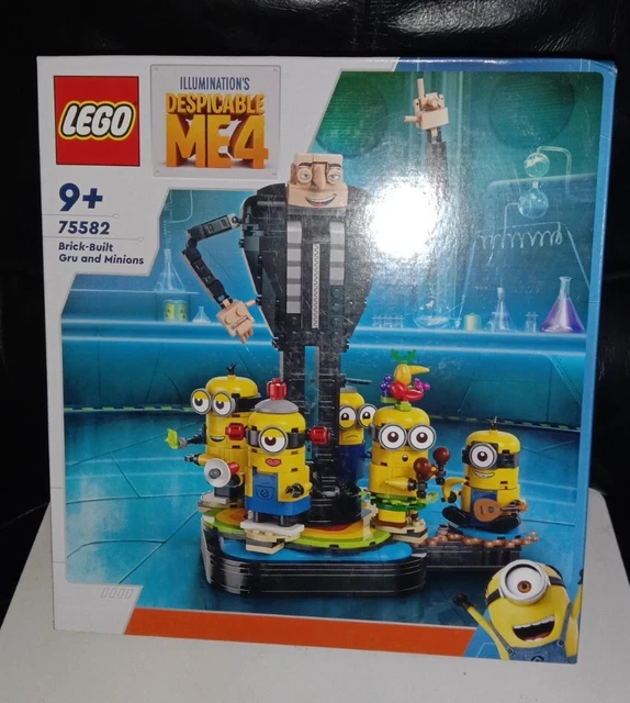 LEGO 75582 DESPICABLE Me Brick-Built Gru and Minions New Sealed £65.04 ...