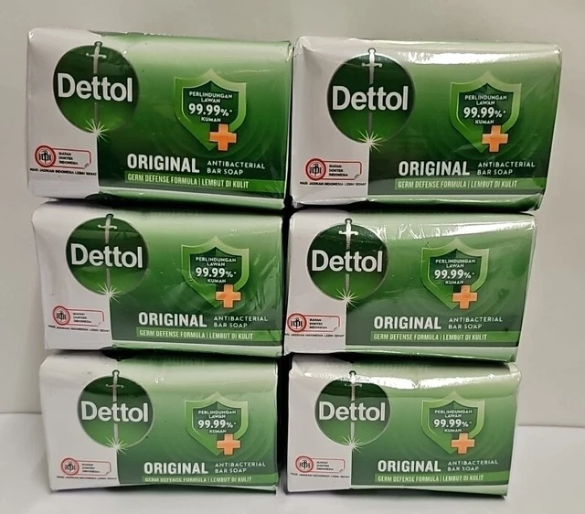 DETTOL SOAP ORIGINAL fresh anti-bac bar soap 65g x 18 $19.35 - PicClick AU