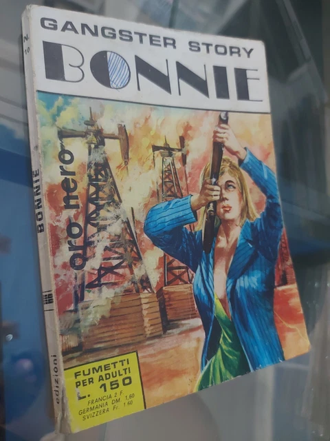 BONNIE GANGSTER STORY n. 10 - Ed. RG-1969 -FUMETTO VINTAGE - Buono EUR ...