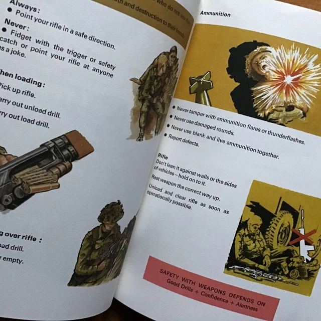 ORIGINAL BRITISH ARMY Tactics Manual: Basic Battle Skills, 1984 £10.00 ...