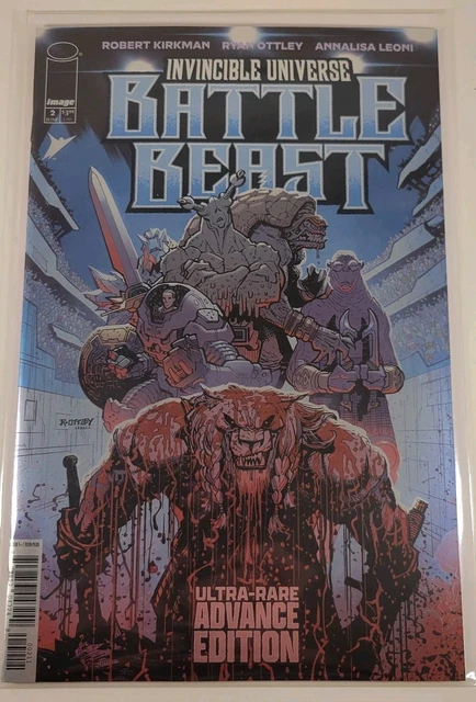 INVINCIBLE UNIVERSE BATTLE BEAST #2 Ultra-Rare Advance Edition Blind ...