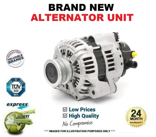 BRAND NEW ALTERNATOR for OPEL VIVARO Box 1.6 CDTI 2014->on £198.24 ...