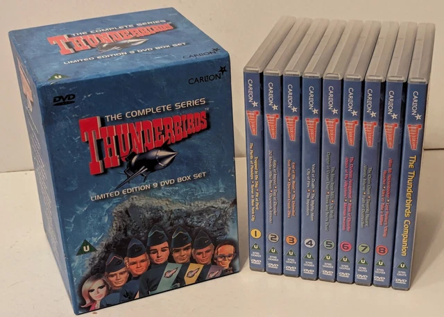 THUNDERBIRDS THE COMPLETE Series Limited Edition 9 DVD Box Set £19.99 - PicClick UK