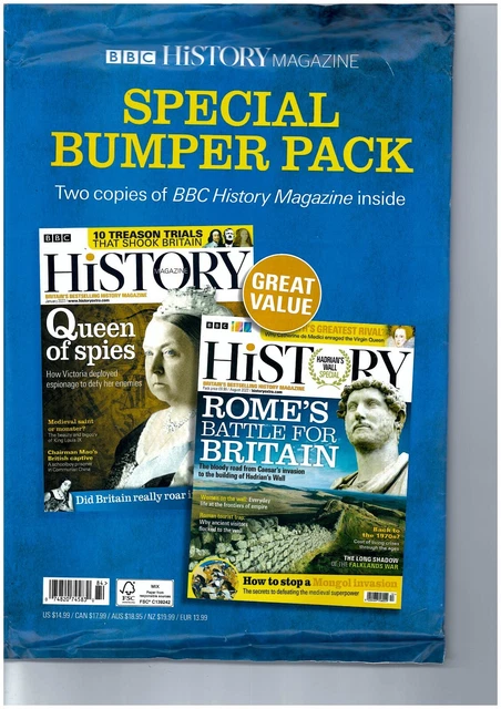 BBC HISTORY MAGAZINE (UK) August 2022 Special Bumper Pack with two ...