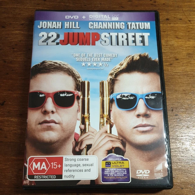 22 JUMP STREET DVD R4 LIKE NEW FREE POST Channing Tatum Jonah Hill ...