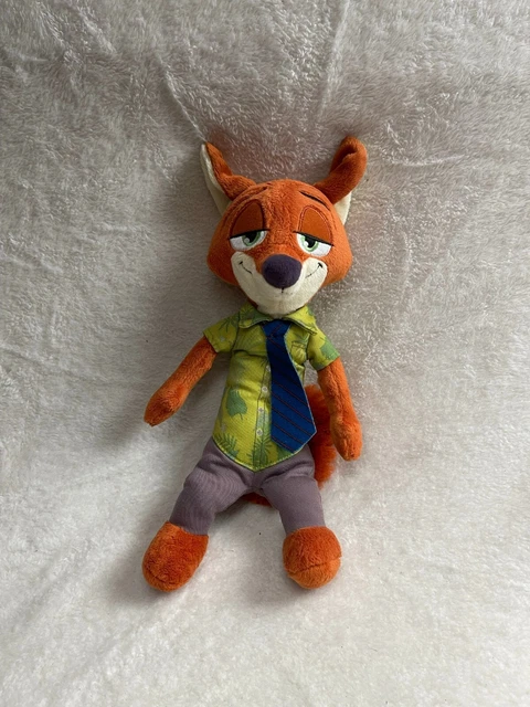 DISNEY ZOOTROPOLIS ZOOTOPIA talking Nick Wilde Fox soft toy plush £9.99 - PicClick UK