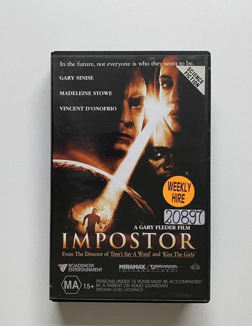 IMPOSTOR [VHS] ROADSHOW Big Box Ex-Rental Video Tape Philip K Dick Sci-Fi VGC £8.70 - PicClick UK