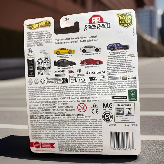 2025 HOT WHEELS Premium ‘89 TOYOTA Supra 🍒 RONIN RUN II 5/5 😳 RED ...