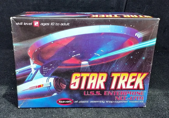 STAR TREK U.S.S. Enterprise NCC-1701 Model Kit £39.53 - PicClick UK