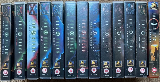 THE X FILES Vhs Set - Volumes 1-12 + Millenium £21.51 - PicClick UK