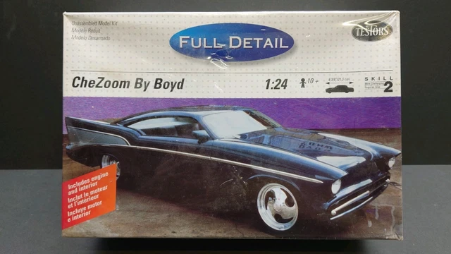 TESTORS FULL DETAIL Chezoom - 1/24 Scale Model Kit Collection Lot £42. ...