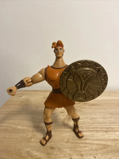 VINTAGE DISNEY'S HERCULES Sword Fighting Hercules Action Figure 1997 ...