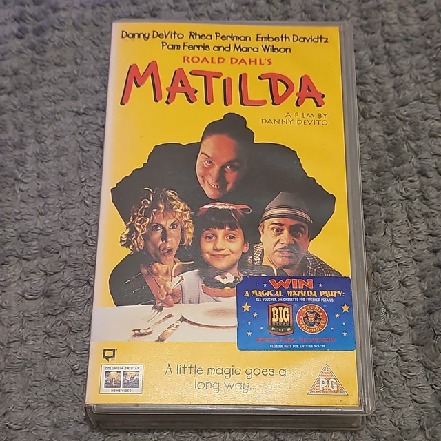 MATILDA FILM VHS Video 1996 Roald Dahl VG CONDITION Rare Retro £4.36 ...