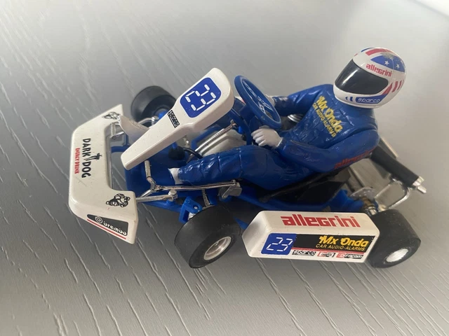 L@@K SCALEXTRIC NICO KART GO KART No 23 ALLEGRINI RUNS VERY WELL. Slot ...