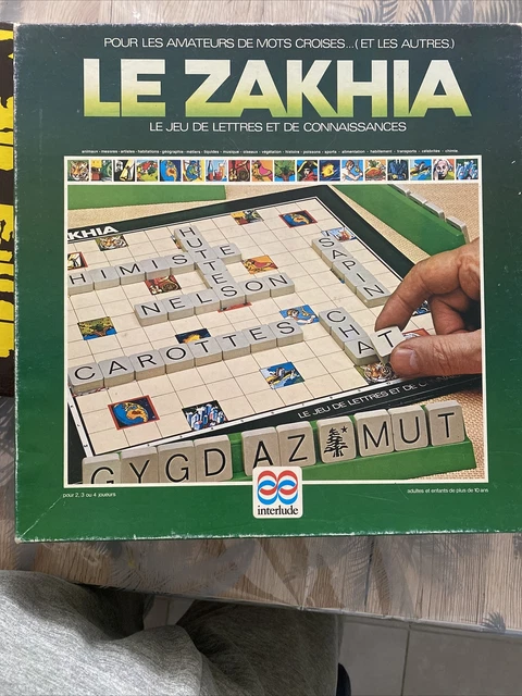 LE ZAKHIA JEU de lettres et de connaissances Interlude Complet avec ...