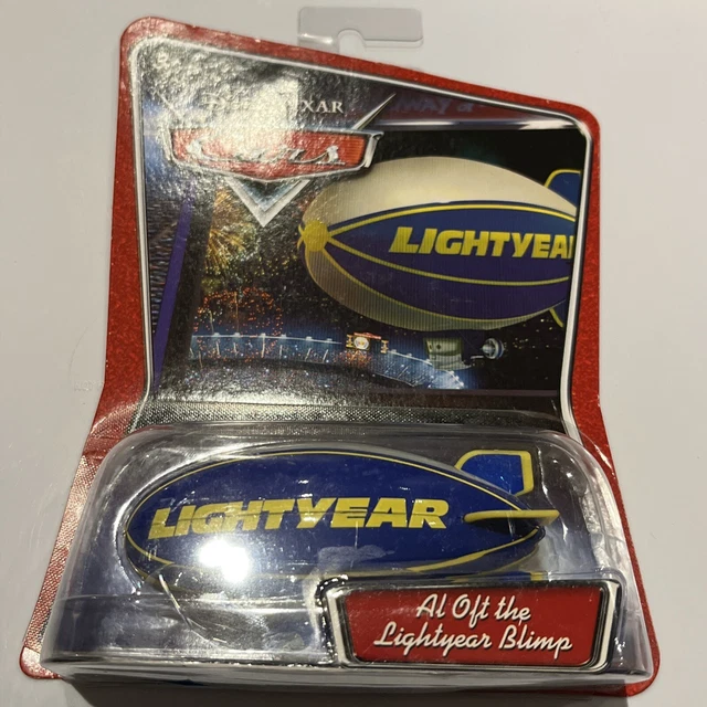 DISNEY PIXAR CARS Supercharged Al Oft Lightyear Blimp 1:55 die-cast new ...