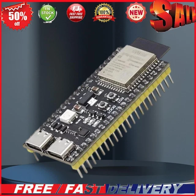 ESP32/ ESP32-S3/ESP32-C3 DEVELOPMENT Board Dual Type-C ESP32 ...