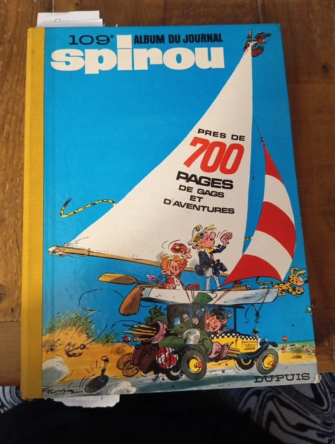 ALBUM DU JOURNAL Spirou, n°109 Avec Mini-récits EUR 20,00 - PicClick FR